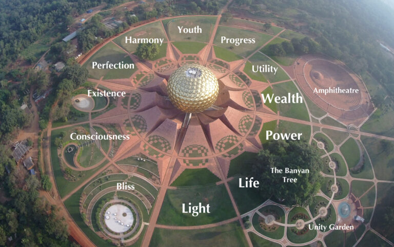 The Matrimandir - Auroville (India) - BrasAussie Design